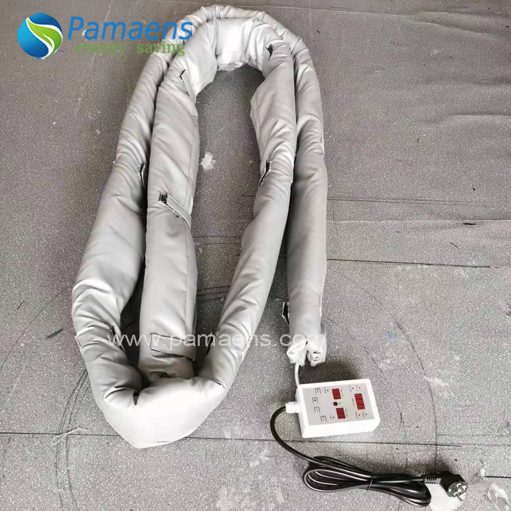 Insulated Pipe Heating Jacket Anti-freezing Pipe Warmer with adjustable ...